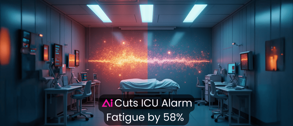 AI Cuts ICU Alarm Fatigue by 58%, CalmWave Trial Shows - Future Medicine AI
